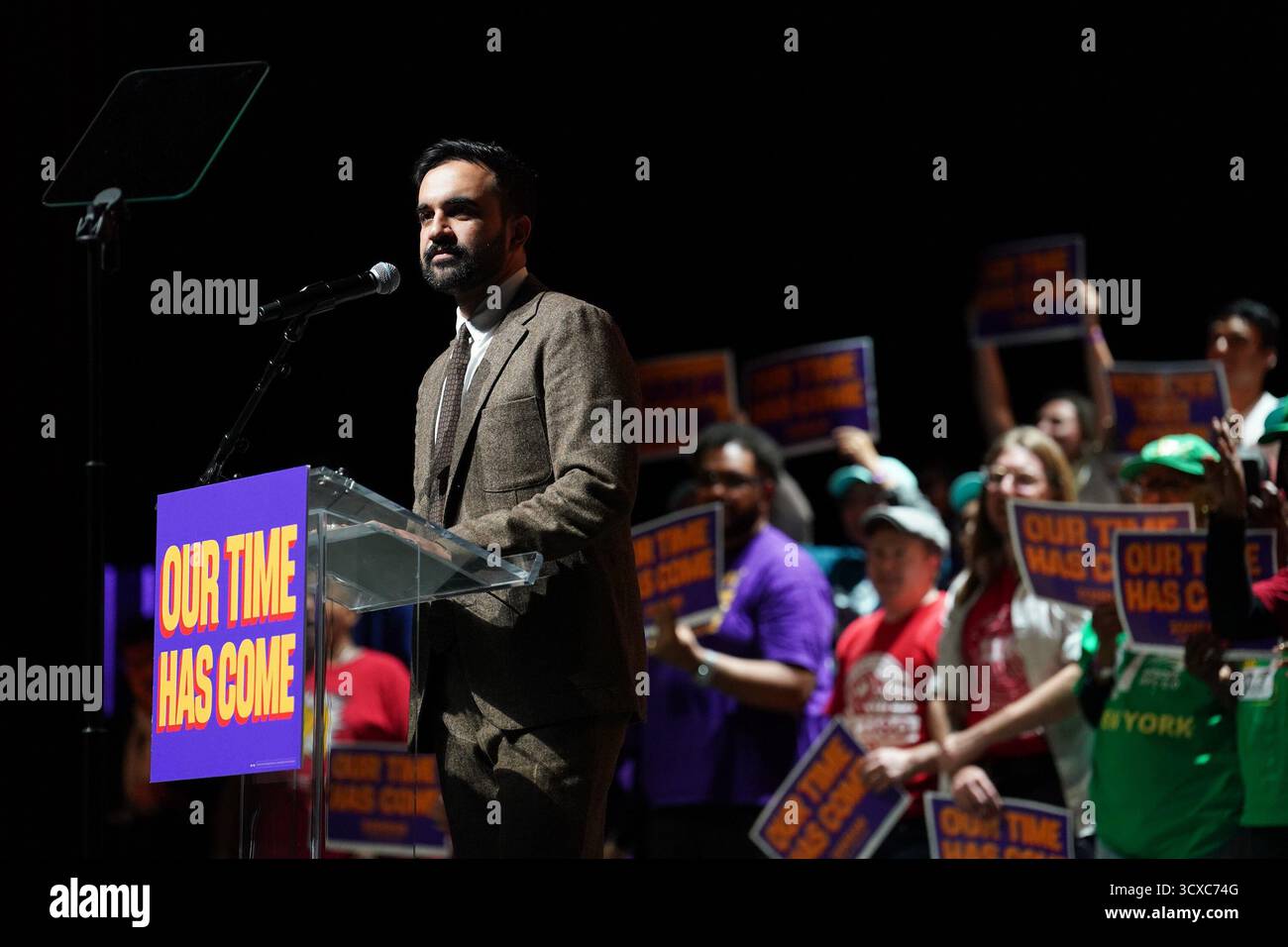 Zohran mamdani october 2025 hi-res stock photography and images - Alamy