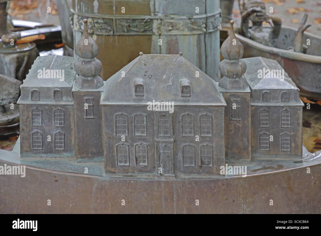 Galminus Fountain by Bonifatius Stirnberg 2009, modern art, Galminus ...
