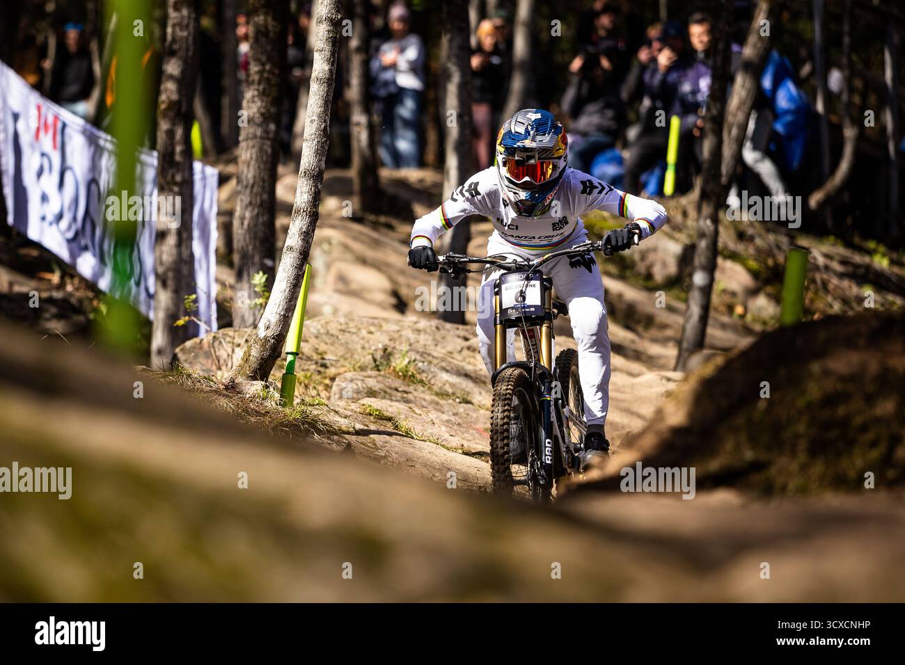 Canadian Jackson Goldstone sealed his first UCI MTB World Cup downhill ...