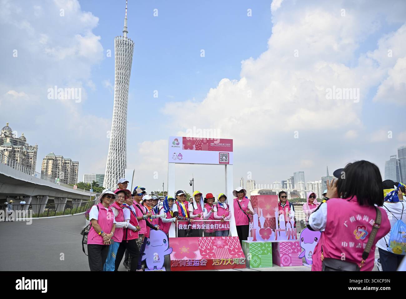 **CHINESE MAINLAND, HONG KONG, MACAU AND TAIWAN OUT** People take part ...