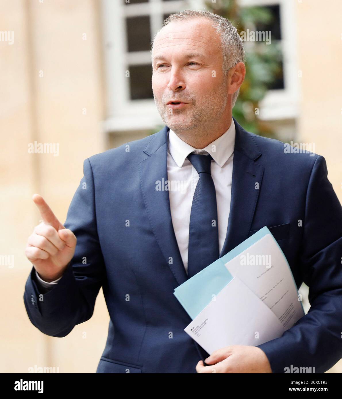 Paris, France. 13th Oct, 2025. French Minister Delegate for Relations ...