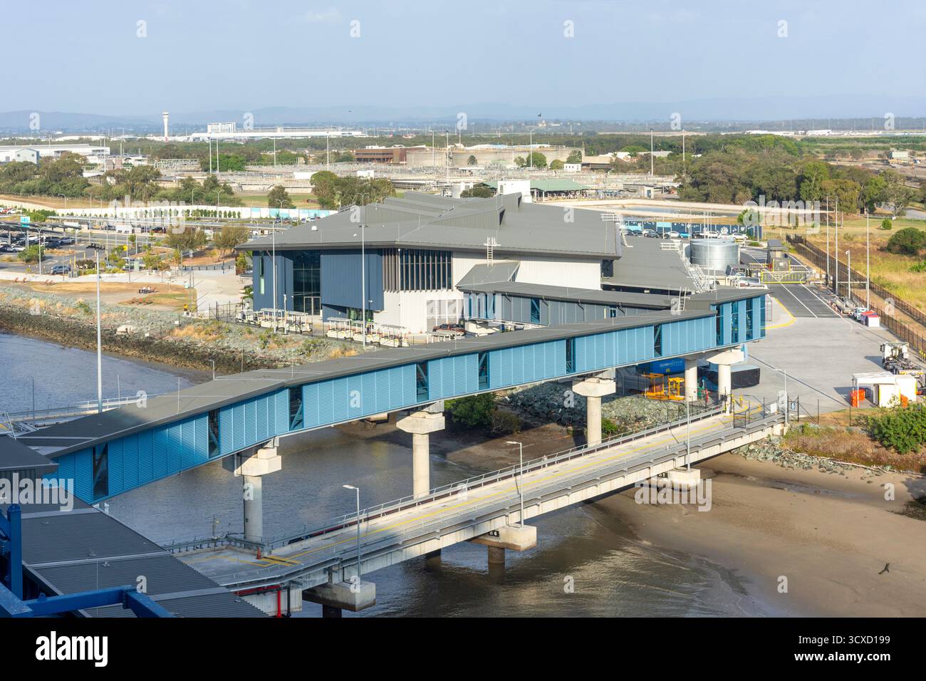 Brisbane International Cruise Terminal, Pinkenba Suburb, Brisbane ...