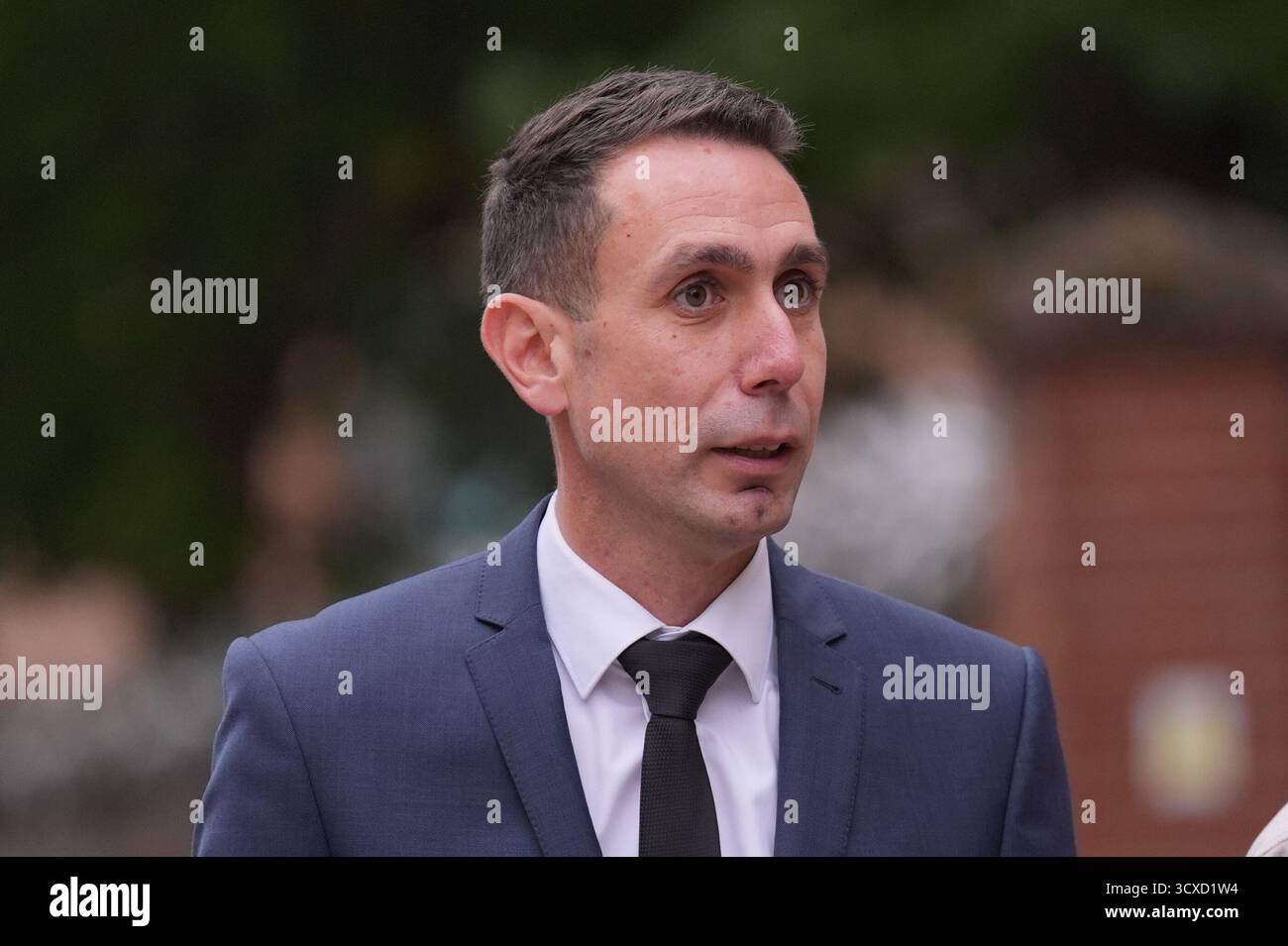 Former Premier League referee David Coote arrives at Nottingham Crown ...