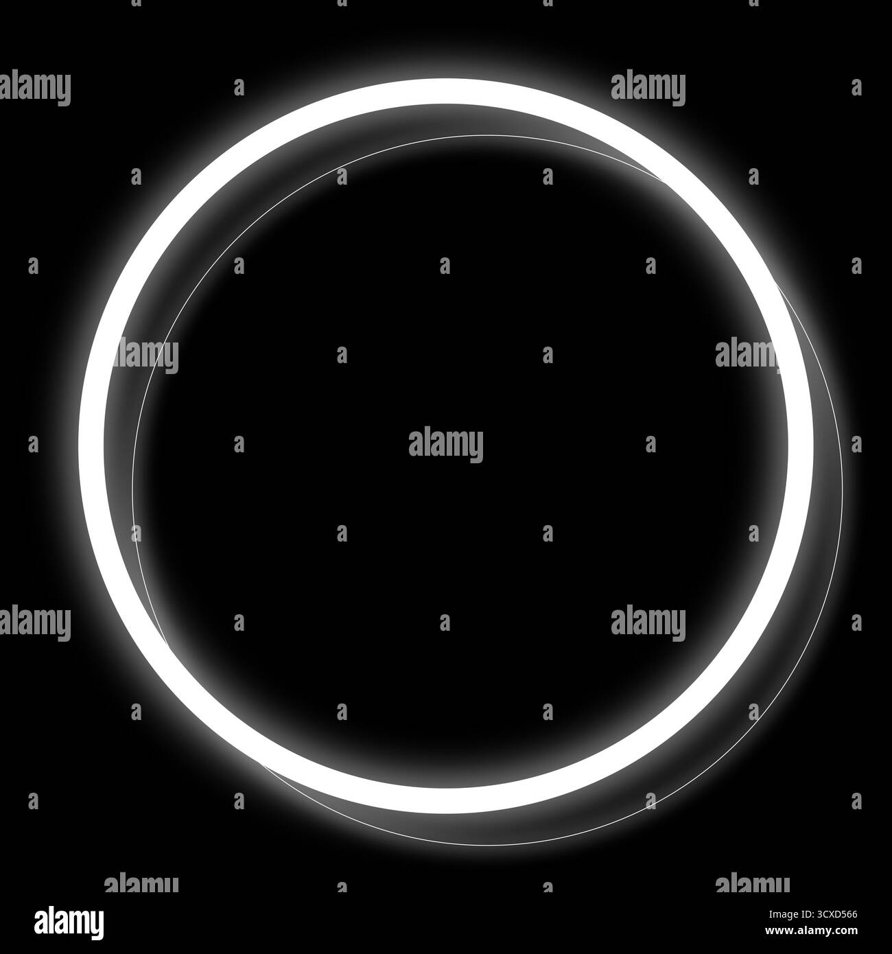 White rotated circle shape hi-res stock photography and images - Alamy