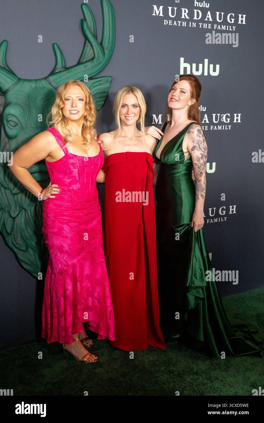 New York, United States. 13th Oct, 2025. (L-R) Mandy Matney, Brittany ...