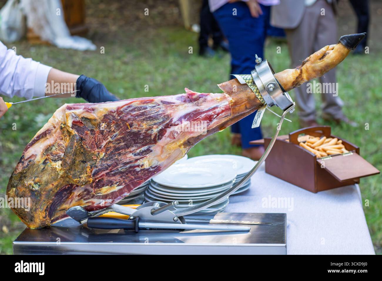 Professional iberico serrano ham hi-res stock photography and images ...