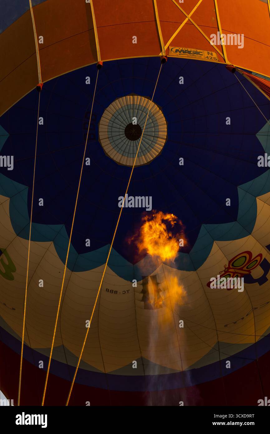 Aerial view fire igniting hi-res stock photography and images - Alamy