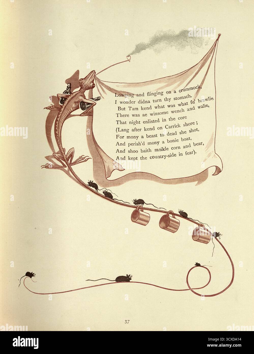Illustration for Tam o' Shanter, Poem by Robert Burns, George ...