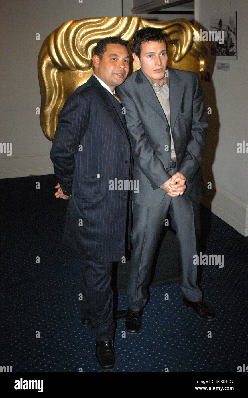 Craig Charles and Nick Moran at the BAFTA for the celebrity screening ...
