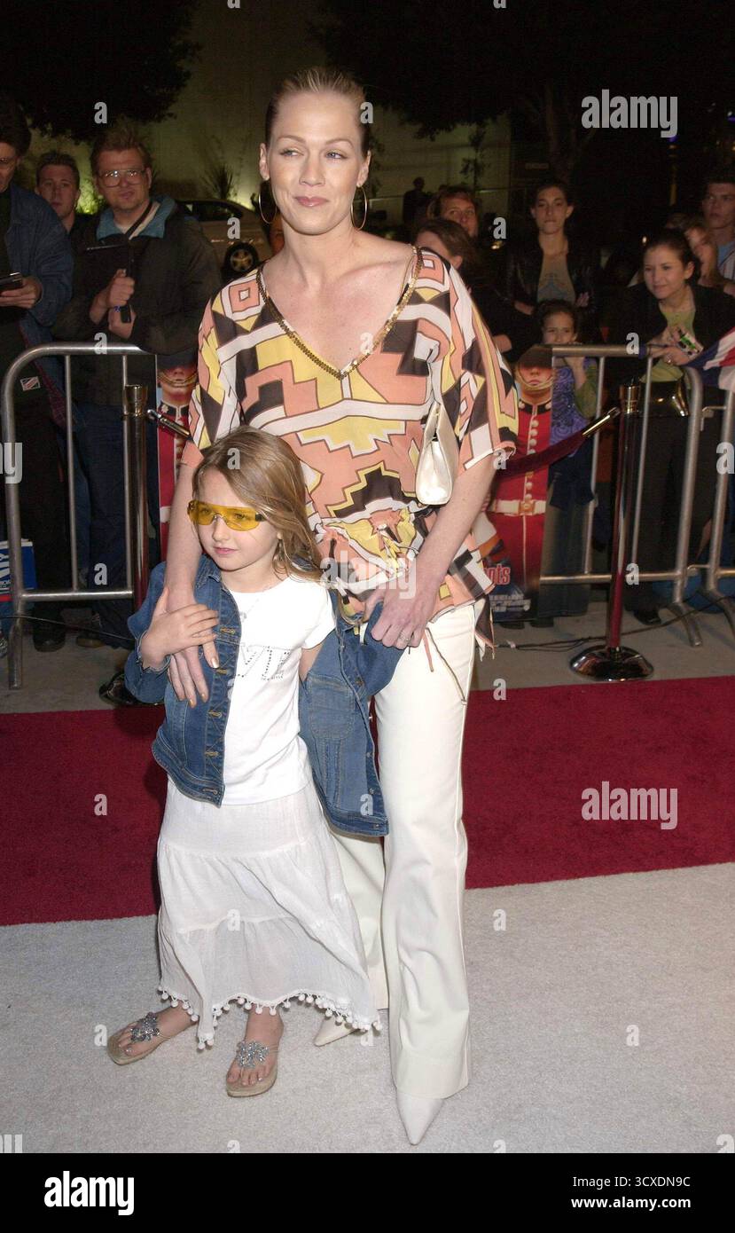 Jennie Garth and daughter Luca Bella at the premiere of 'What a Girl ...