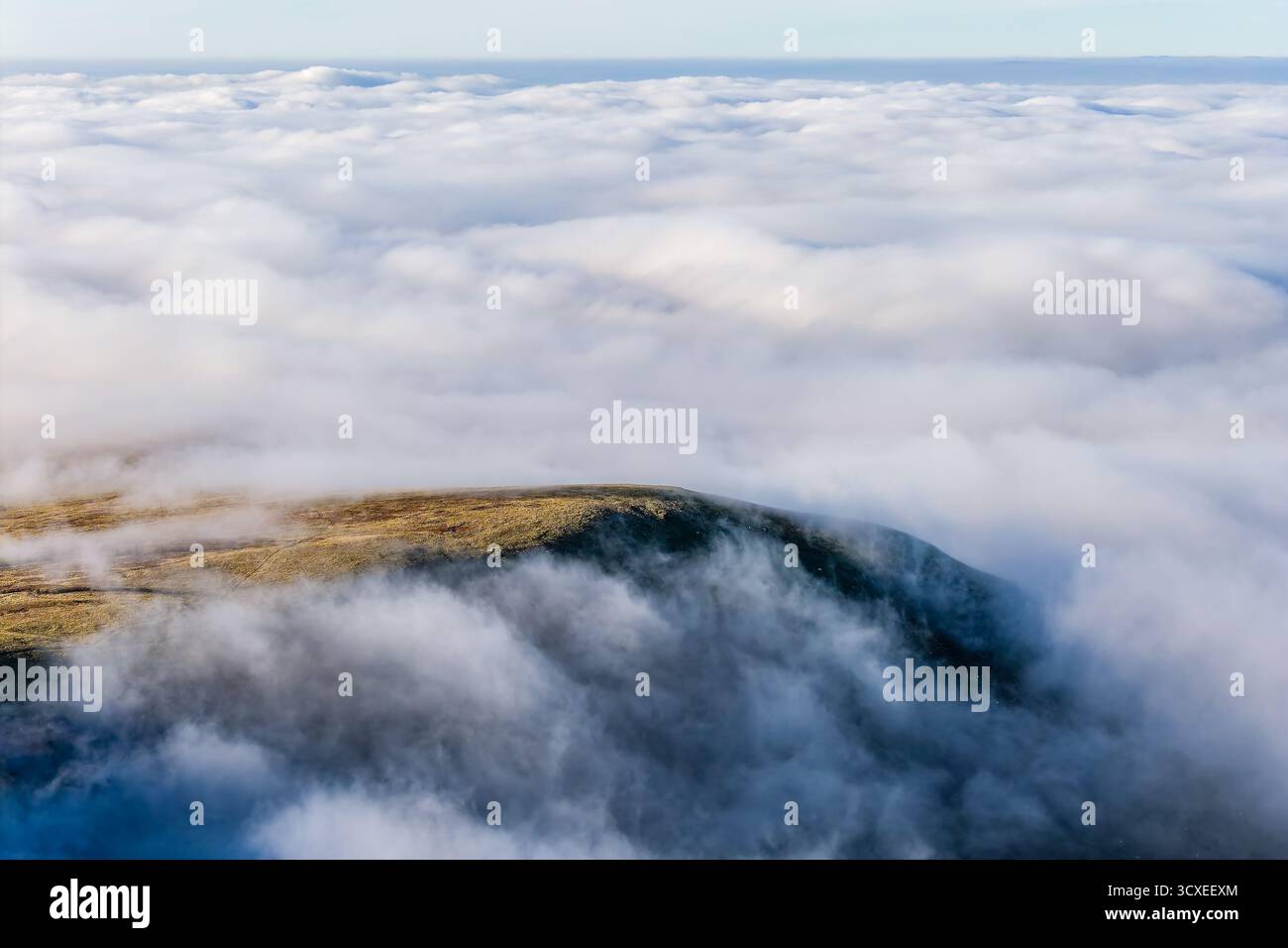 Temperature inversion cloud in hi-res stock photography and images - Alamy