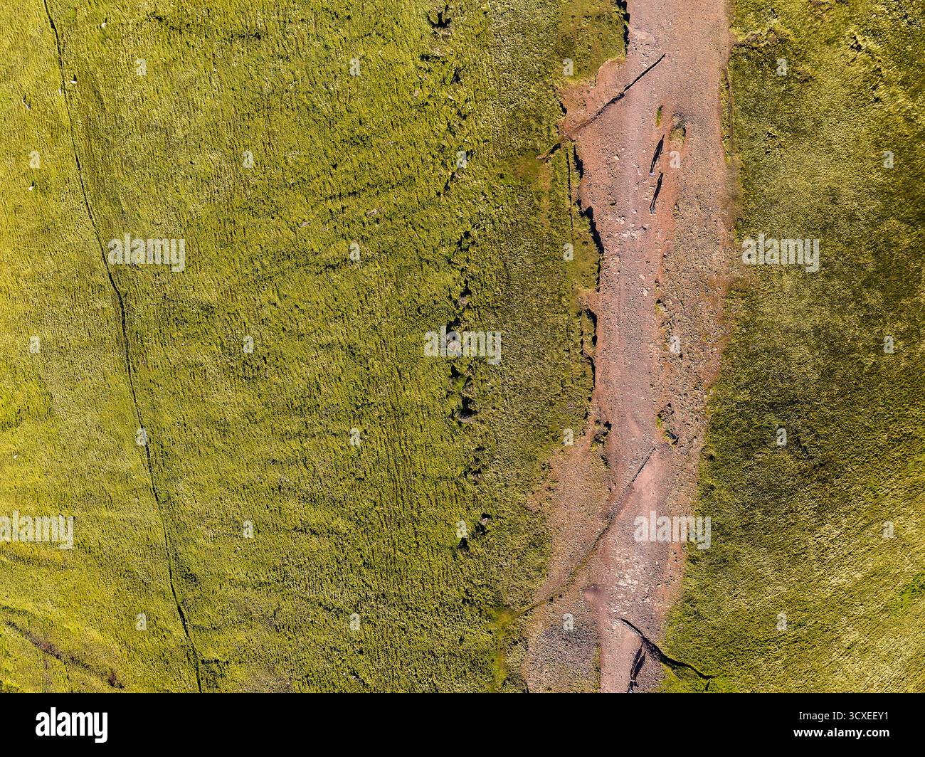 Overhead mountain drone shot uk hi-res stock photography and images - Alamy