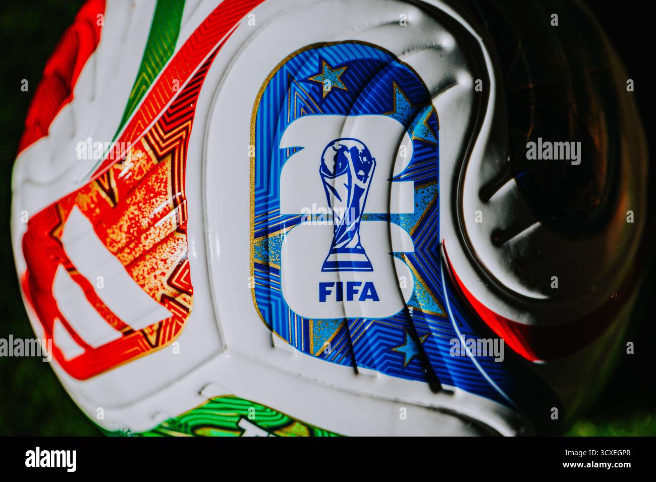 LOS ANGELES, USA, NOVEMBER 15, 2025: FIFA World cup 2026 logo at ...