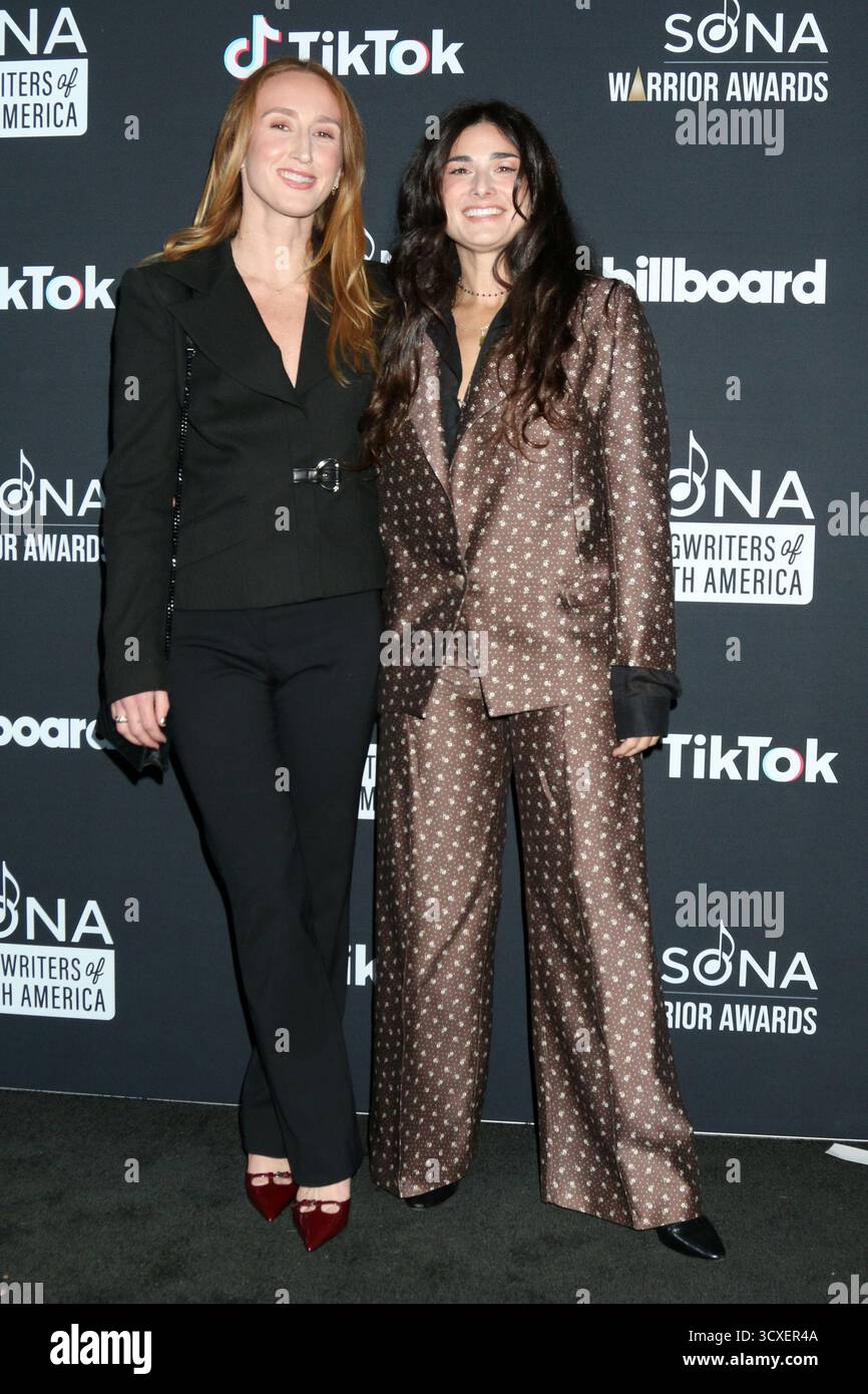 LOS ANGELES - OCT 12: Haley Evans, Ilsey Juber at the SONA ...
