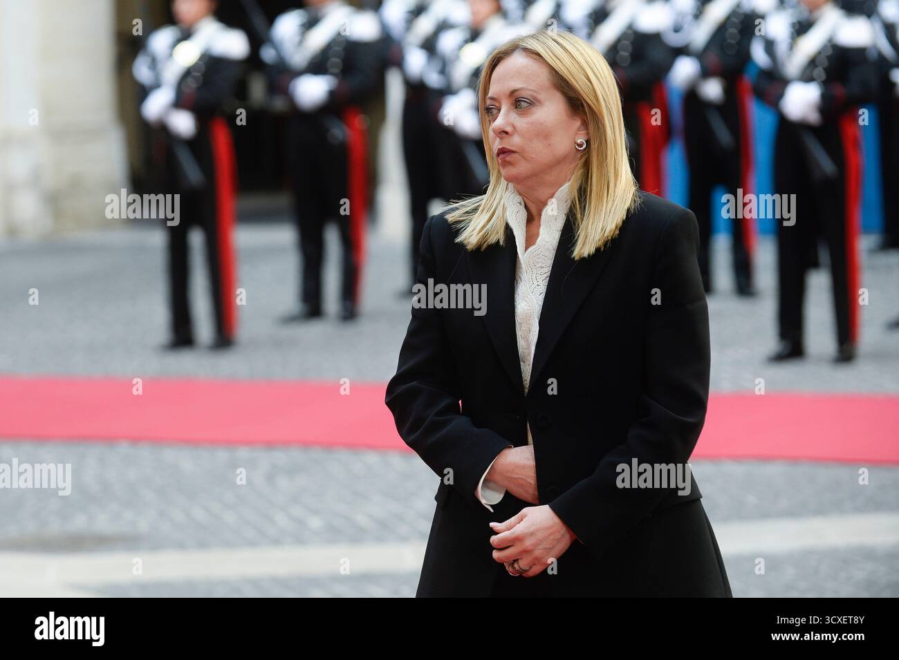 Italy, Rome, 14 October, 2025 : Chigi Palace, Prime Minister Giorgia ...