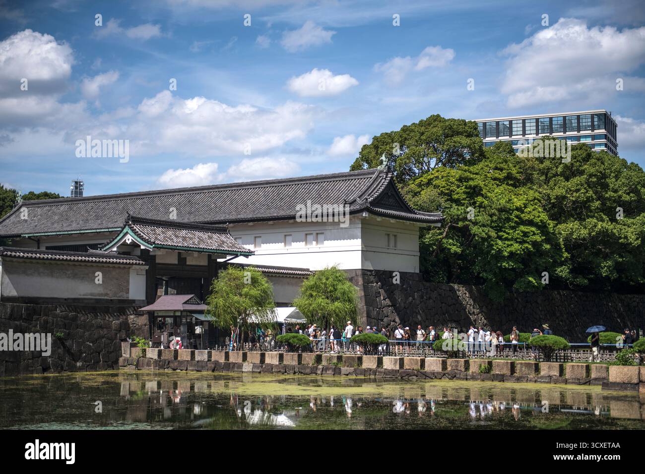 Otemon Gate of the Edo Castle, Tokyo Imperial Palace. Japan Stock Photo ...