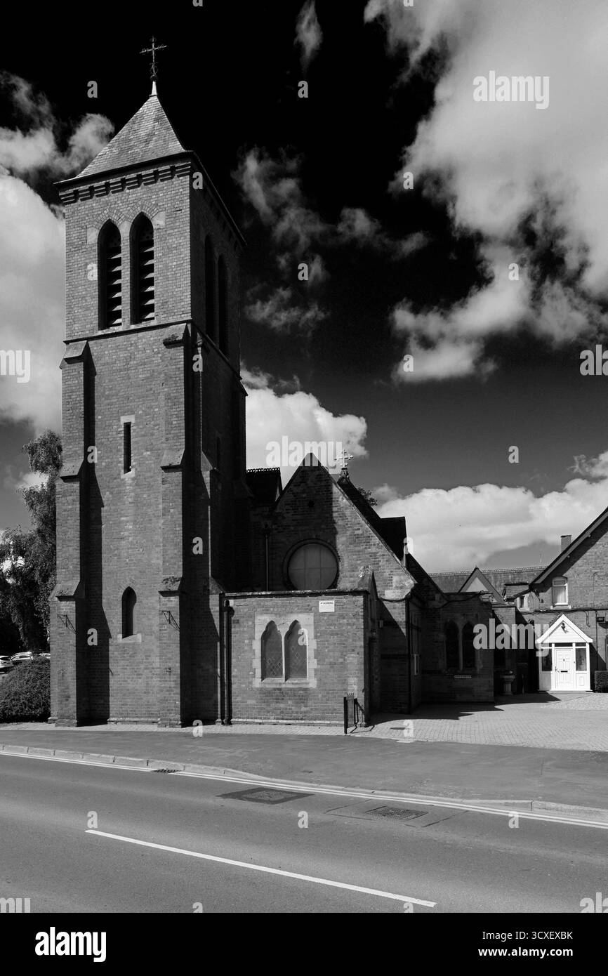 St Francis Roman Catholic Church, Bedworth town, Warwickshire, England ...