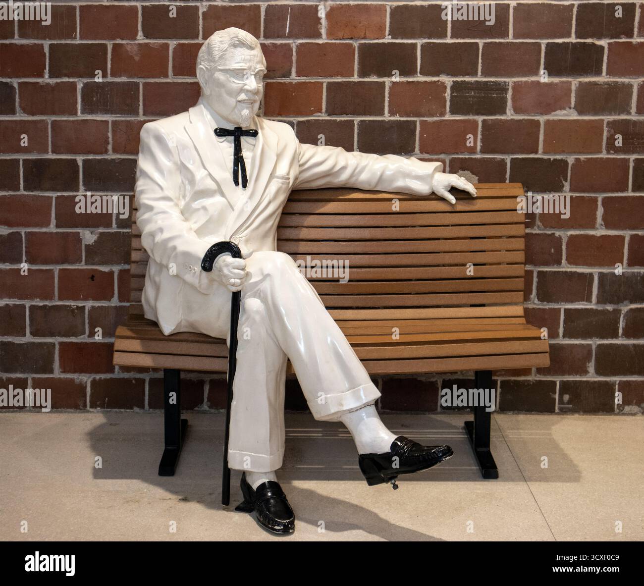Colonel Harland Sanders Cafe and Museum in Corbin Kentucky Stock Photo ...