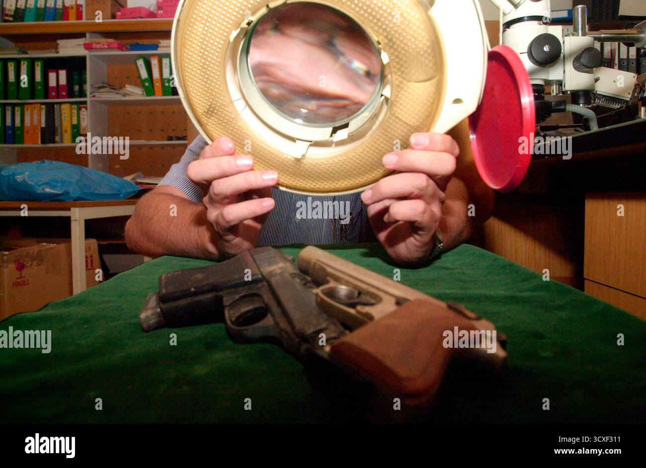 forensic examination of firearms and weapons as part of the police work ...