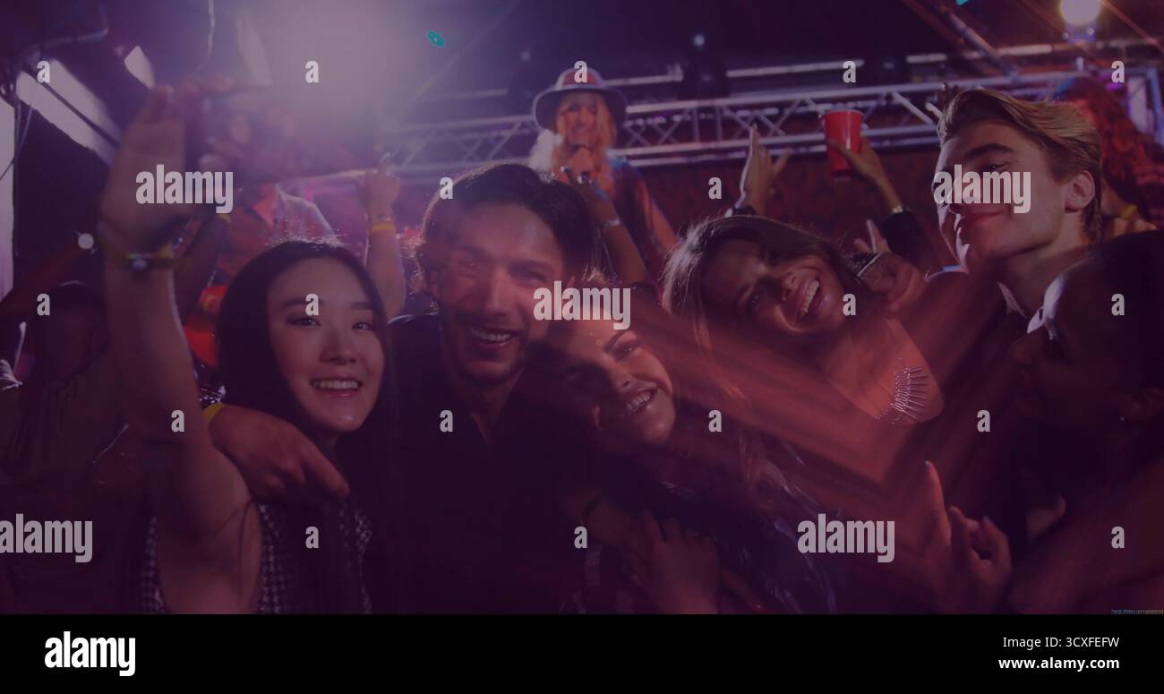 Six friends taking selfie hi-res stock photography and images - Alamy