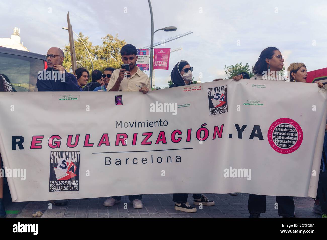 Anti-colonial protest on Spain s national day. Several hundred anti ...