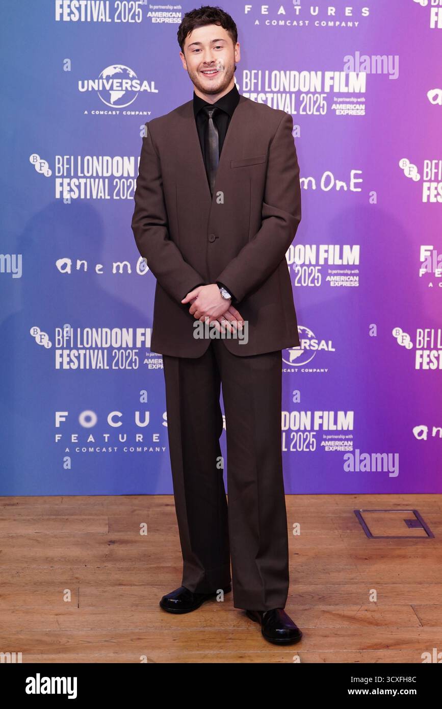 Samuel Bottomley attending the screening of Anemone, at the National ...
