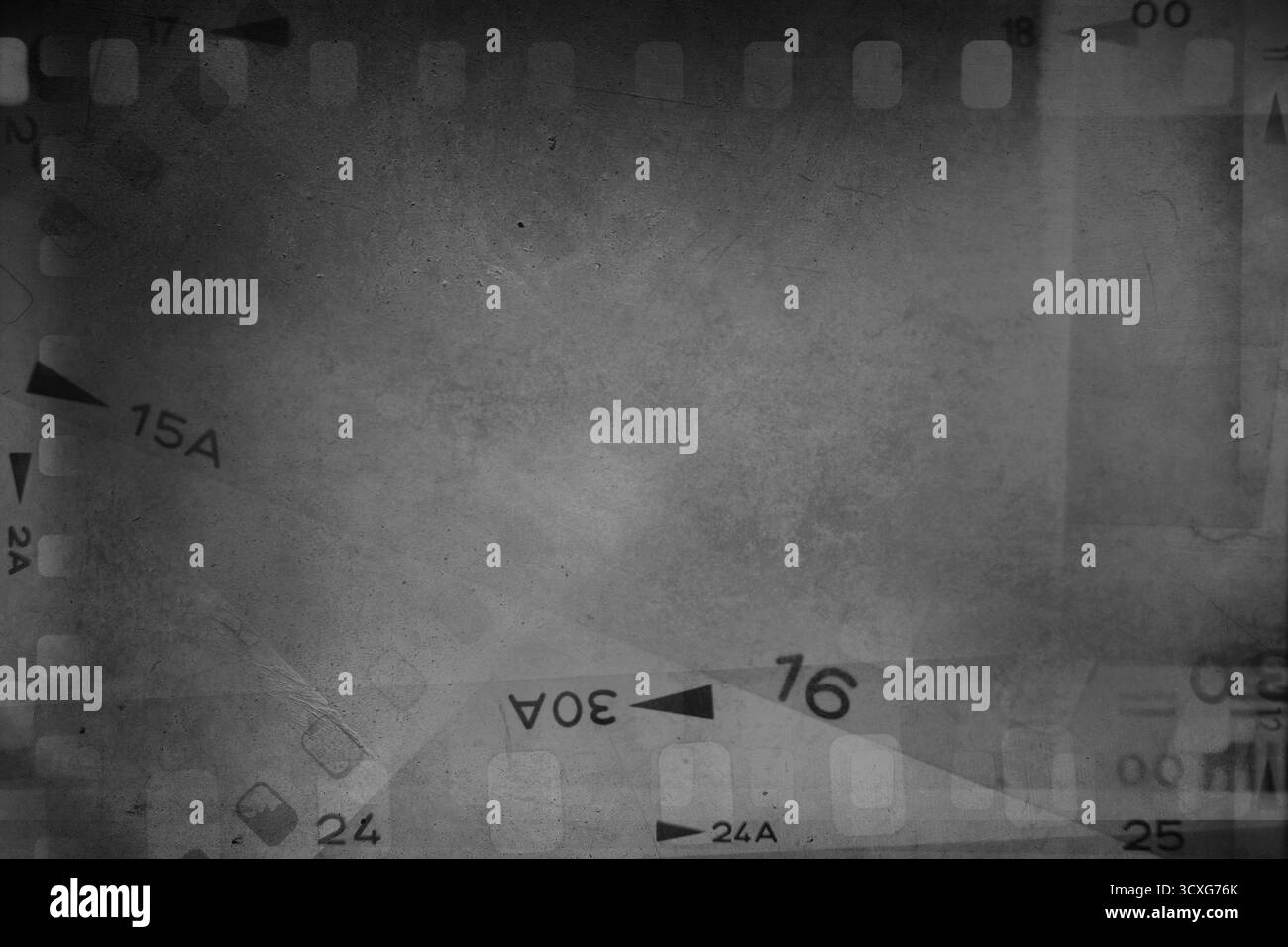 Film negatives frames grey background Stock Photo - Alamy