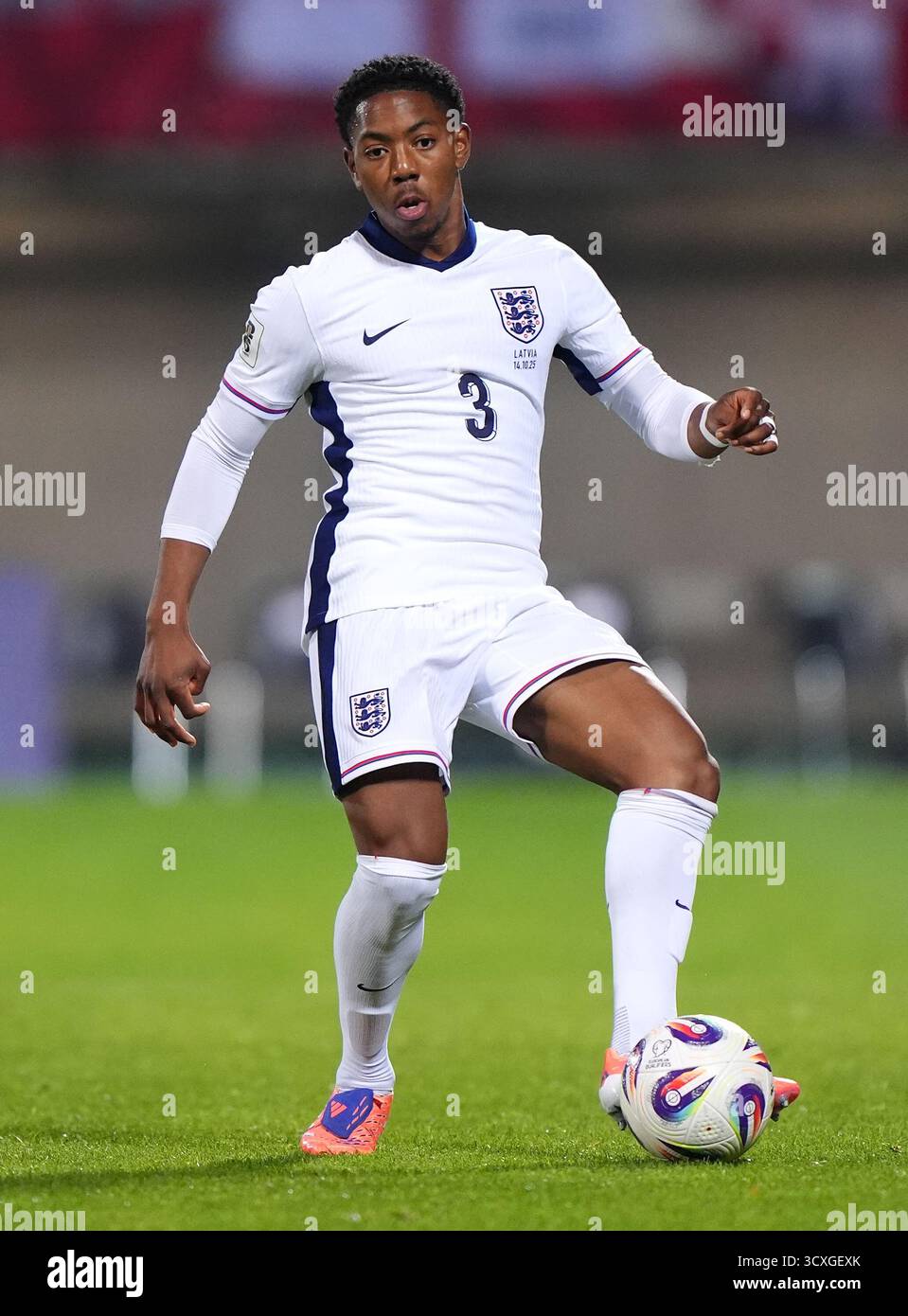 England's Myles Lewis-Skelly in action during the FIFA World Cup ...