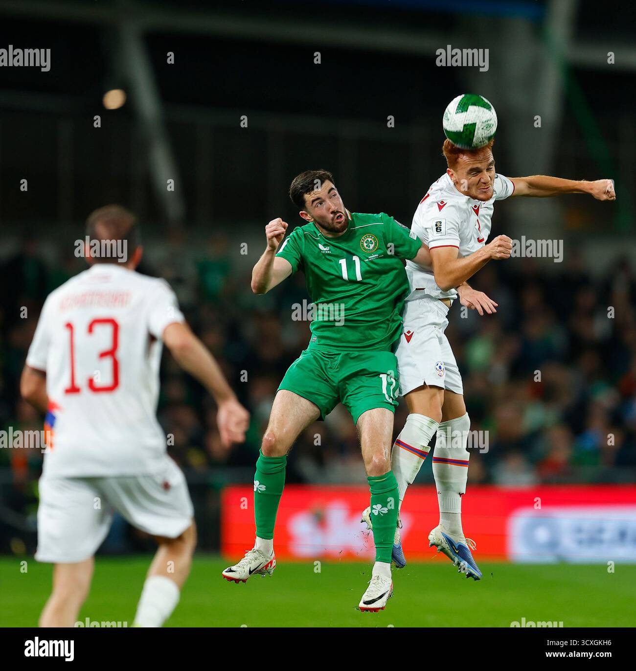 Aviva Stadium, Dublin, Ireland. 14th Oct, 2025. 2026 FIFA World Cup ...