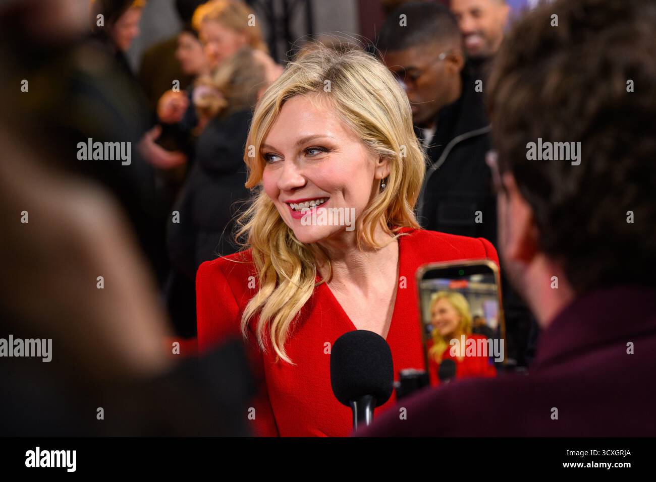 London, UK. 14 October 2025. Kristen Dunst attending the screening of ...