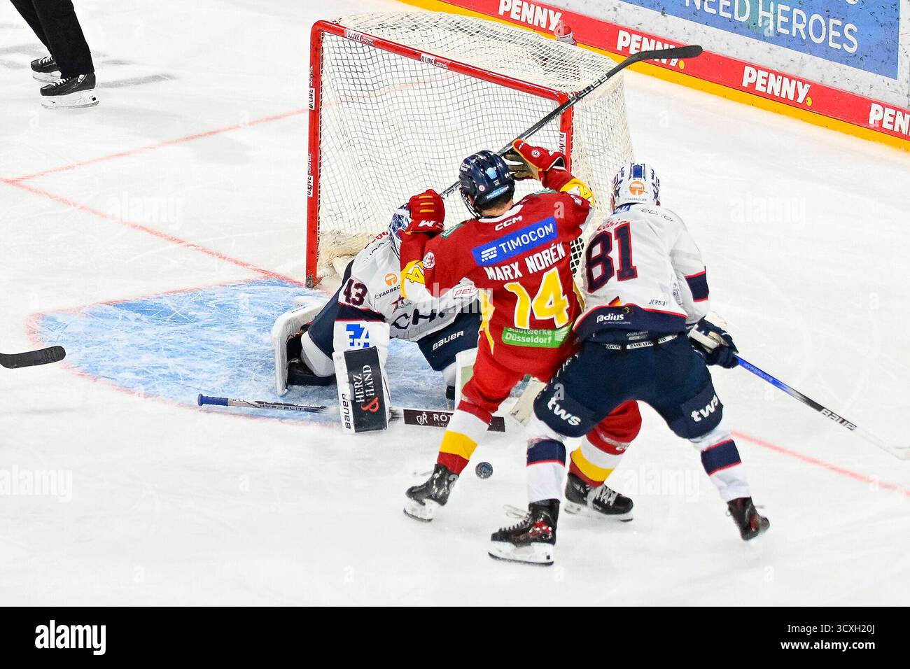 Eishockey DEL2 - 25/26 - 16. Spieltag: Düsseldorfer EG vs Ravensburg ...
