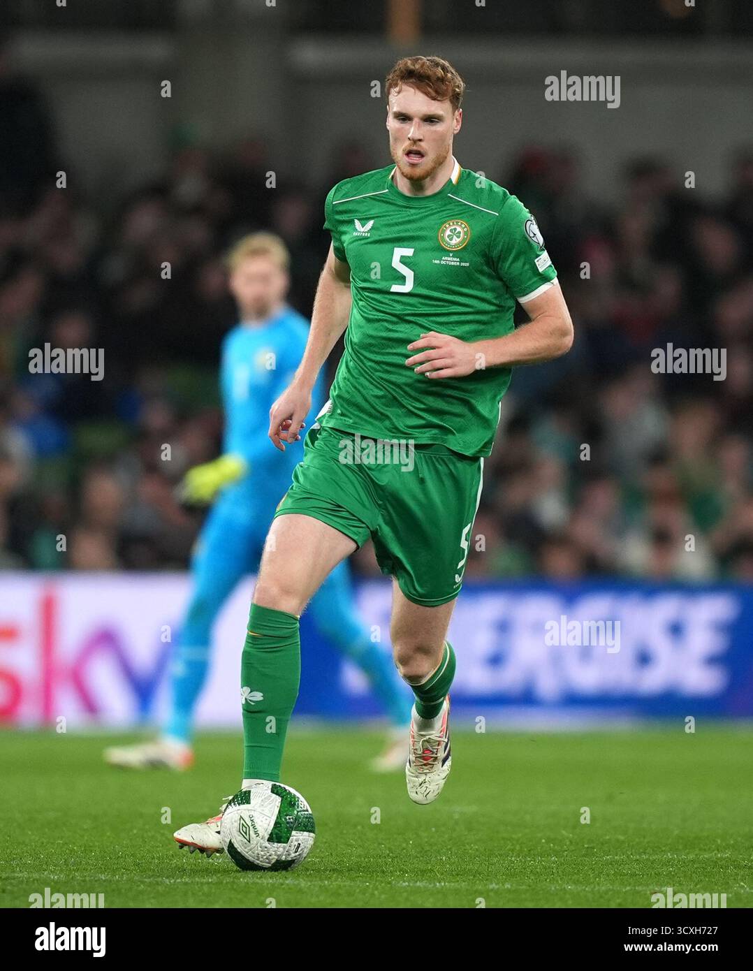 Republic of Ireland's Jake O'Brien during the FIFA World Cup European ...