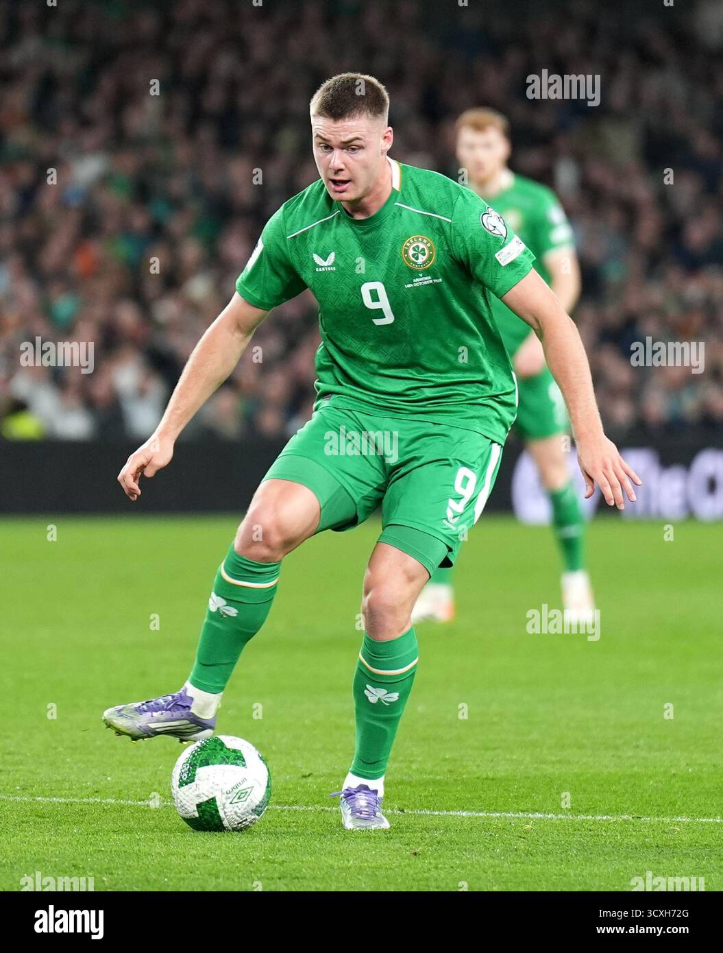 Republic of Ireland's Evan Ferguson during the FIFA World Cup European ...