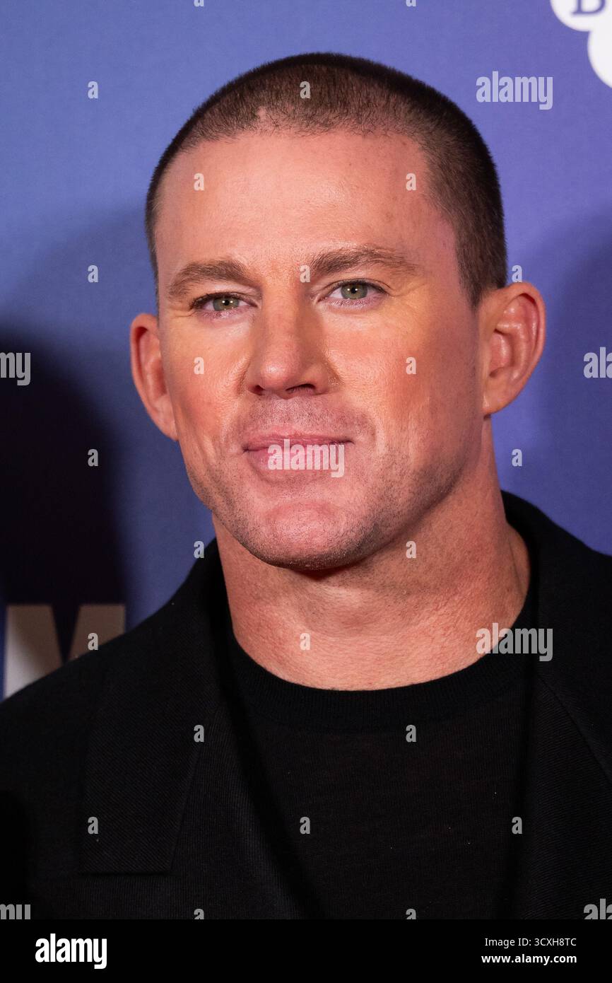 Channing Tatum poses for photographers upon arrival at the premiere of ...