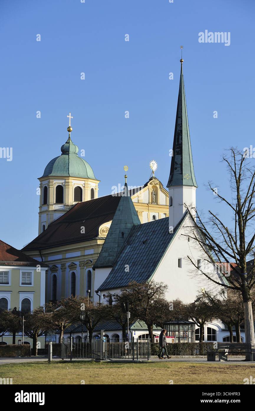 Altötting, Bavaria, Upper Bavaria, Südostoberbayern region, A place of ...