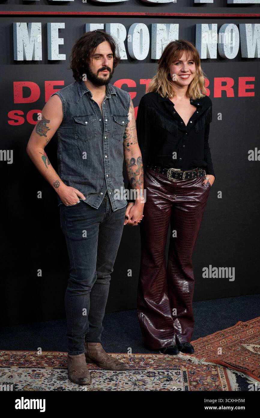 Andrea Guasch and Rosco attends to 'Springsteen: Deliver me from ...
