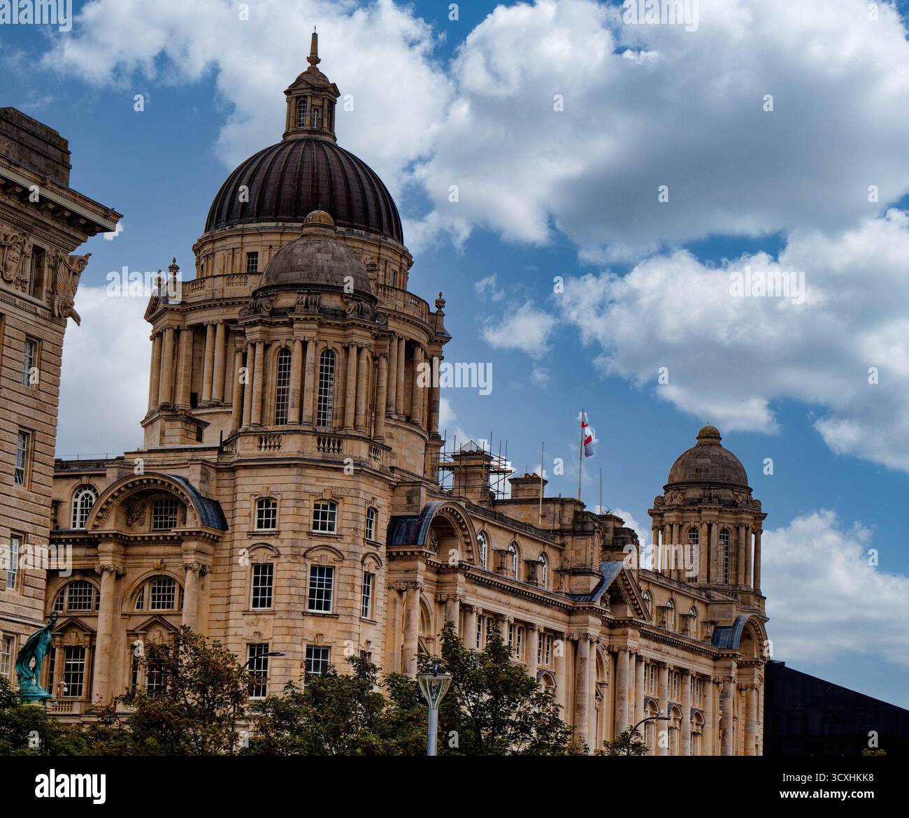 LIVERPOOL, ENGLAND - Aug 18, 2024: The Port of Liverpool Building, part ...