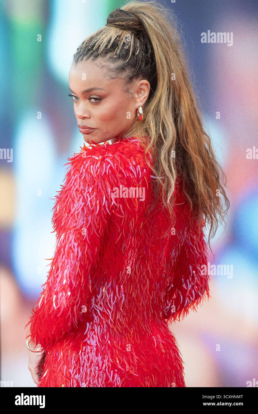 London, UK. 14 Oct, 2025. Pictured: Andra Day attends the 'Is This ...