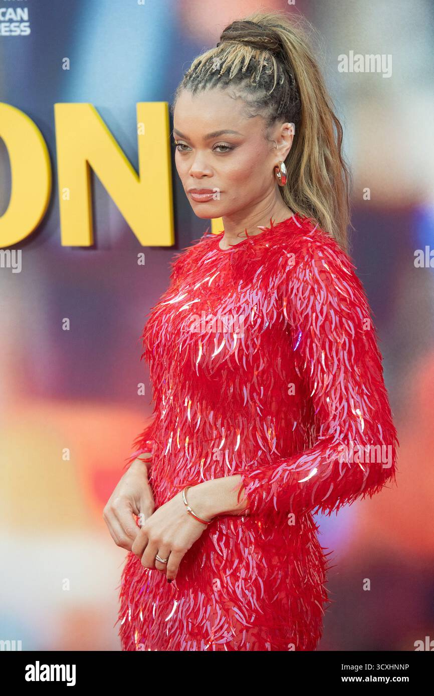 London, UK. 14 Oct, 2025. Pictured: Andra Day attends the 'Is This ...
