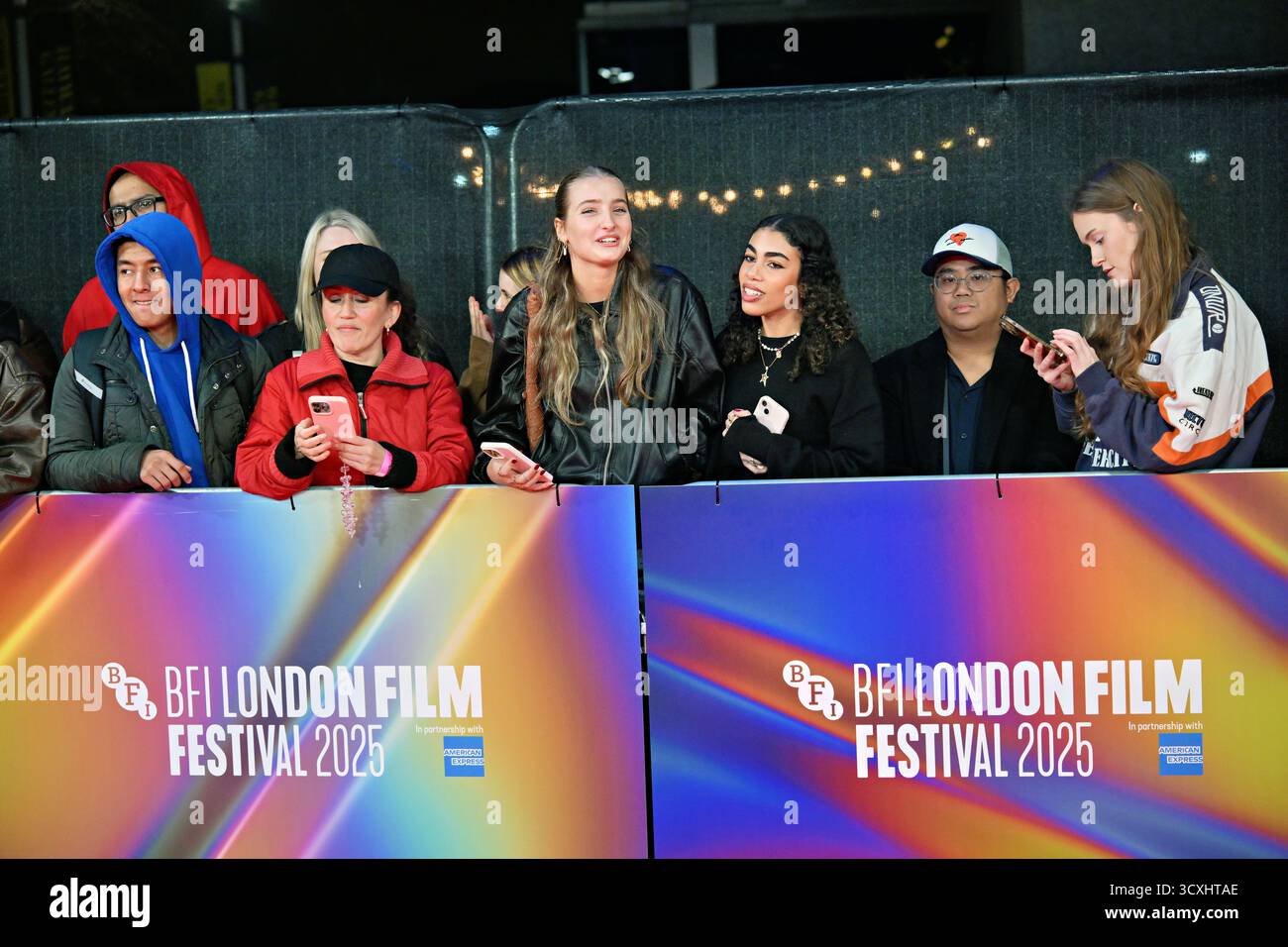 LONDON, ENGLAND, October 14 2025: "ROOFMAN" of the 69th BFI London Film ...
