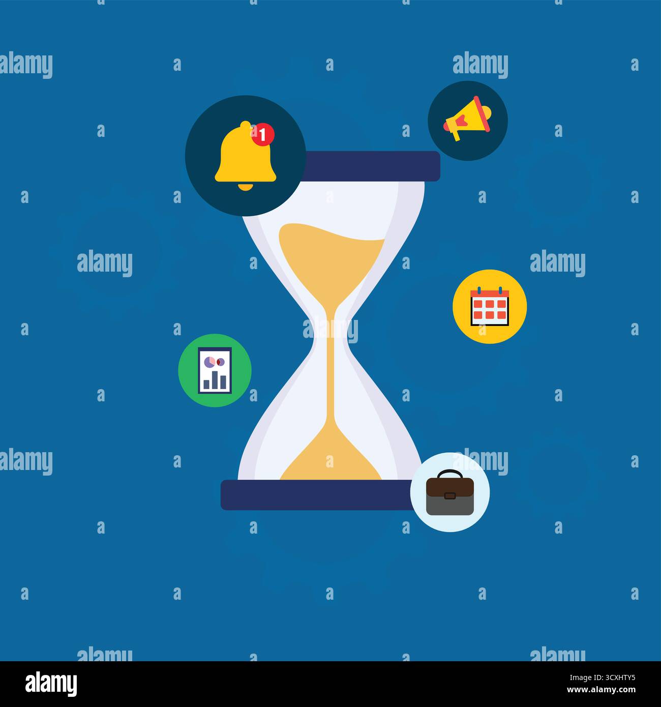 Anxiety planning Stock Vector Images - Alamy