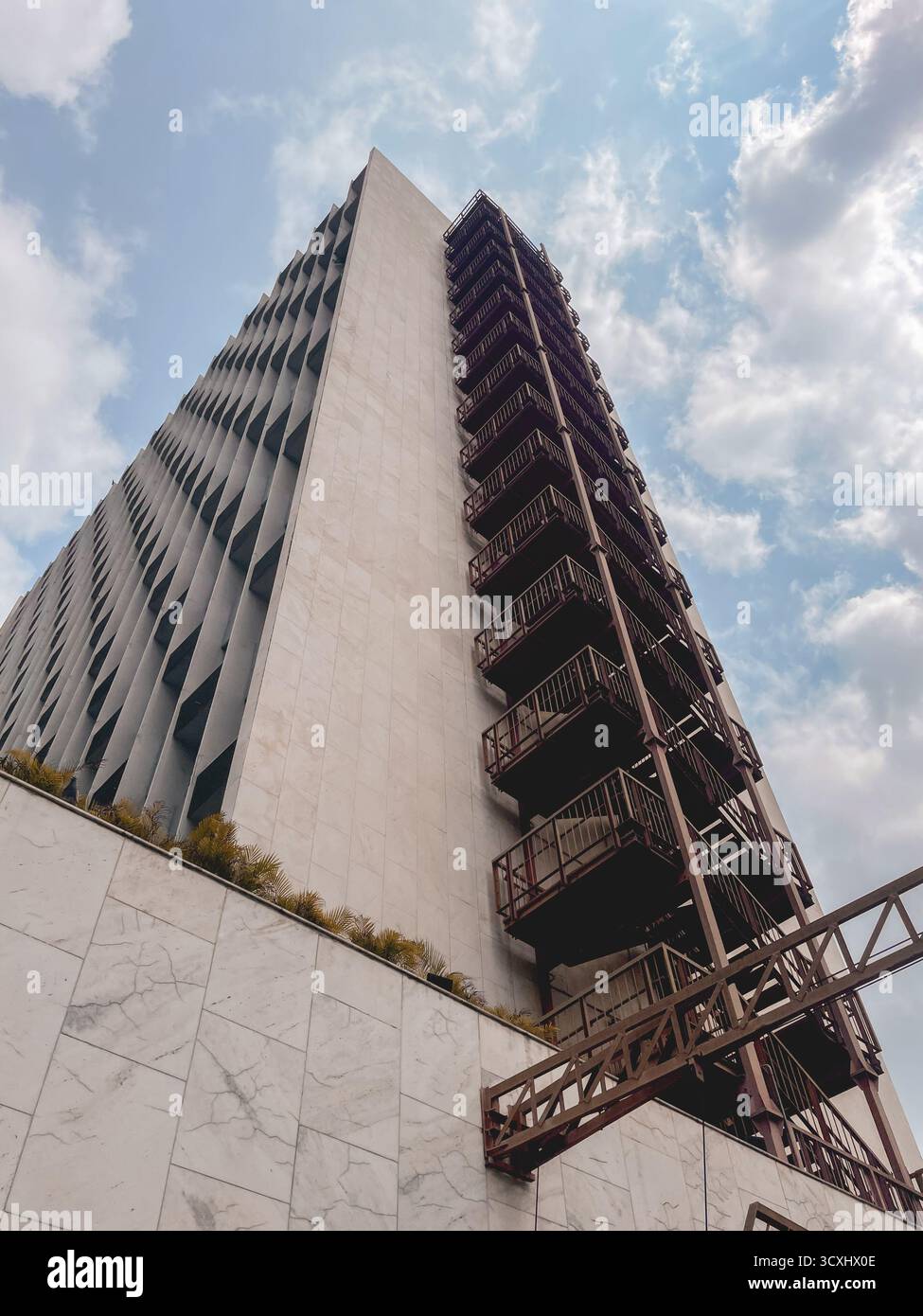 Street and buildings, in the finanace district faria lima. Sao Paulo ...
