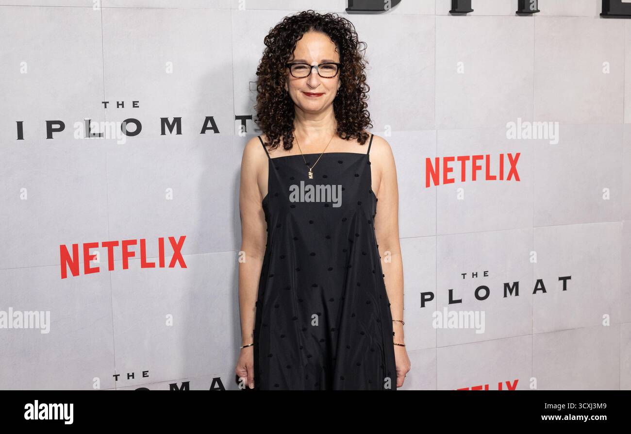 Debora Cahn attends the special screening of Netflix's "The Diplomat ...