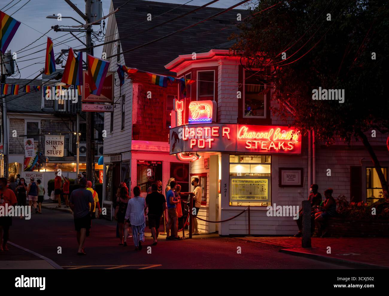 etown nightlife shines at the iconic Lobster Pot, where neon lights ...