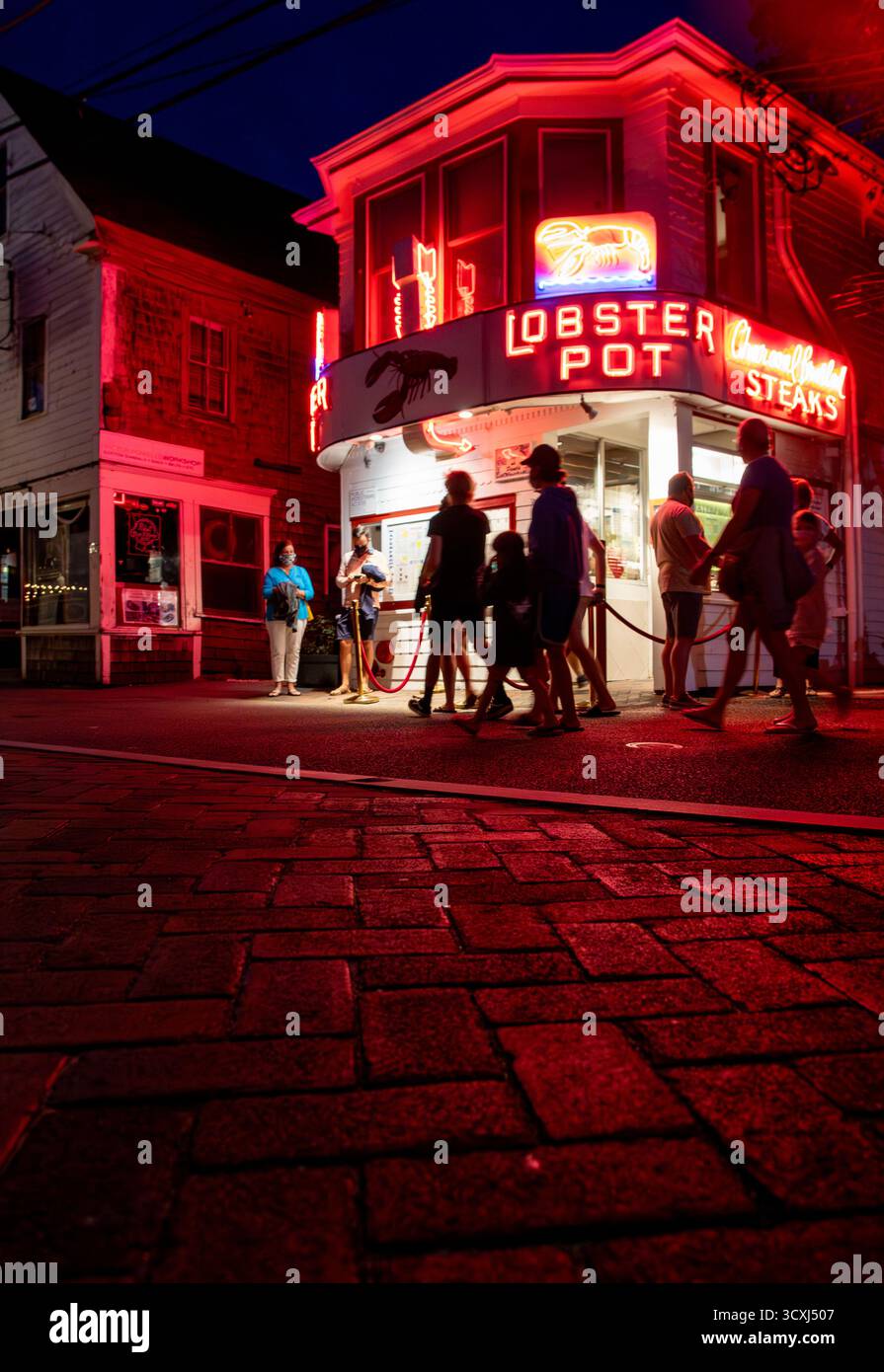 etown nightlife shines at the iconic Lobster Pot, where neon lights ...