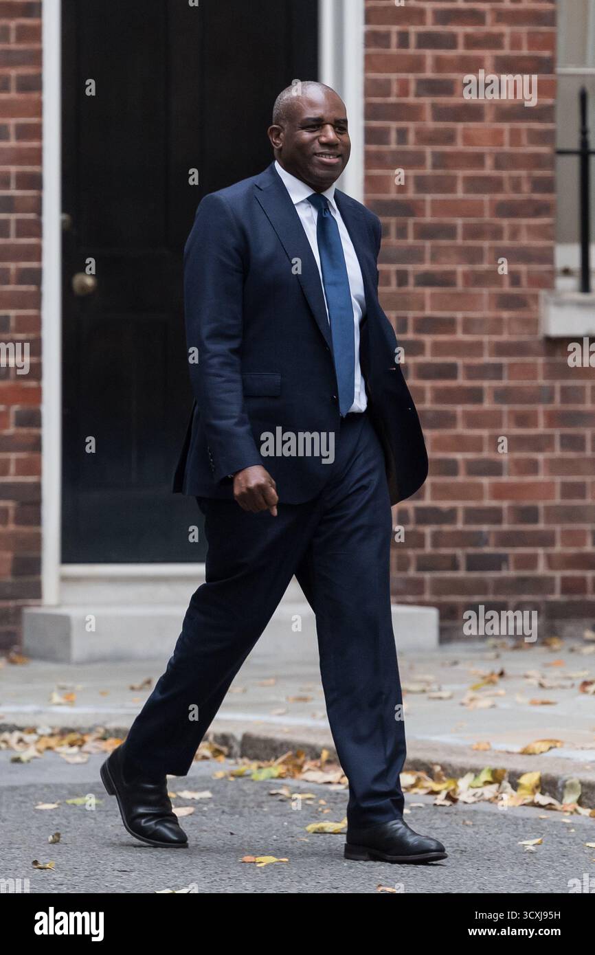 London, UK. 14th October 2025. Deputy Prime Minister, Lord Chancellor ...
