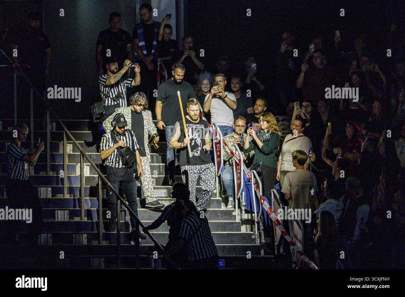 FiNCH enters the hall on his Arena Tour 2025 at the ZAG Arena in ...