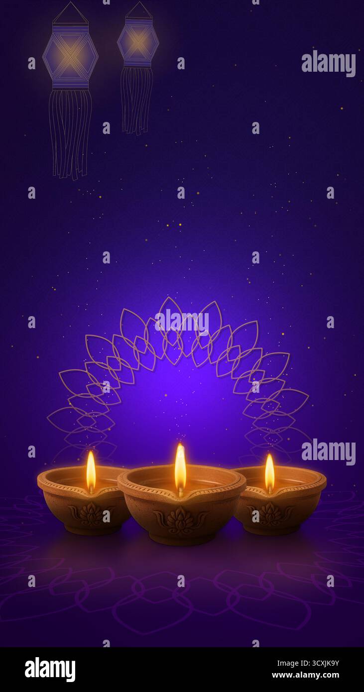 Diwali diyas kandil lantern hi-res stock photography and images - Alamy