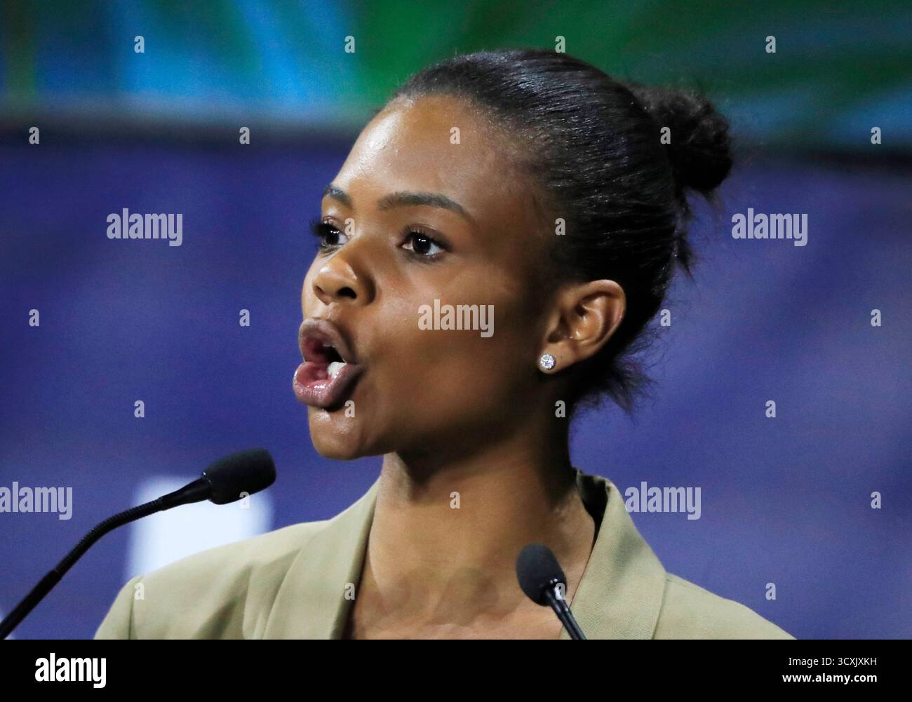 FILE - U.S. conservative commentator Candace Owens speaks at the ...