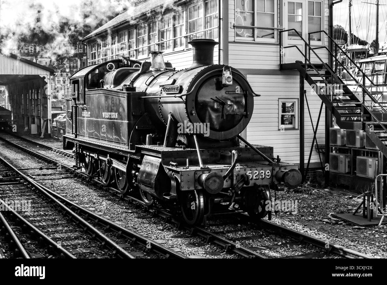 5239 railway Black and White Stock Photos & Images - Alamy